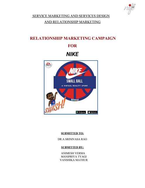 Nike Social Media Marketing Case Study | PDF | Marketing and ...