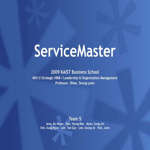 Service Master | PPTX