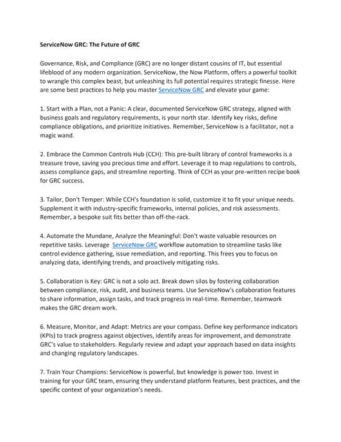 Issue Management with ServiceNow GRC.pdf