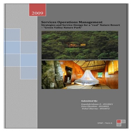 Service Operations - Strategies and Service Design for a “real” Nature ...