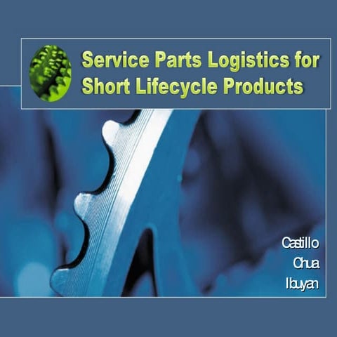 Service Parts Logistics | PPT