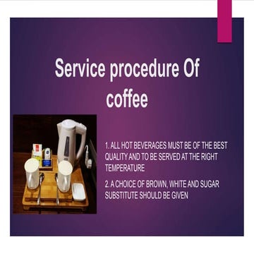 service procedure of coffee.pptx