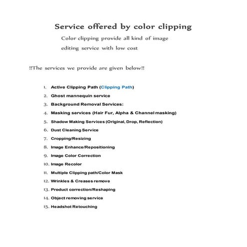 services | PDF