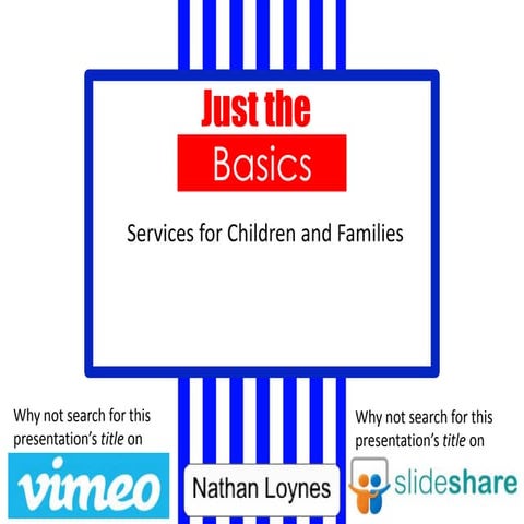 Services for children and families | PPTX