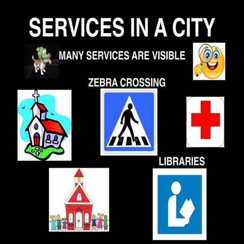 Services in a city | PPT