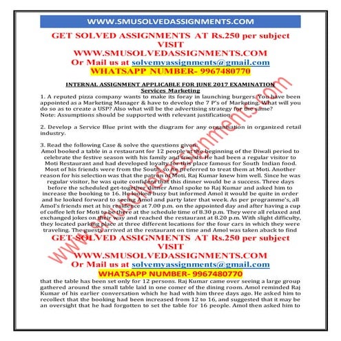 Services marketing | PDF