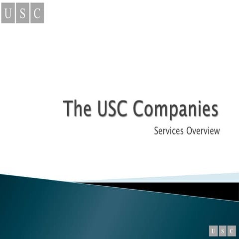 USC Companies- Human Capitol Risk Management Services | PPTX | Business | Business and Finance