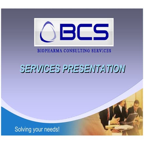 Services Presentation | PDF