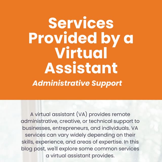 Services Provided by a Virtual Assistant.pdf