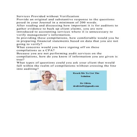 Services Provided without VerificationProvide an original and subs.docx