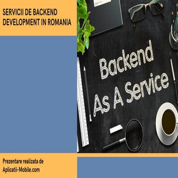 Servicii de backend development in Romania | PPT