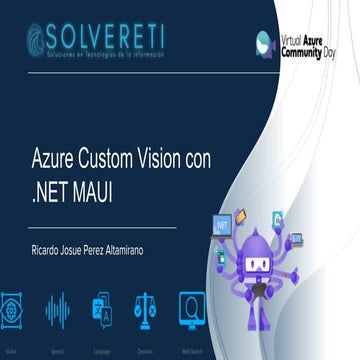 Azure Custom Vision for .NET MAUI | PPTX