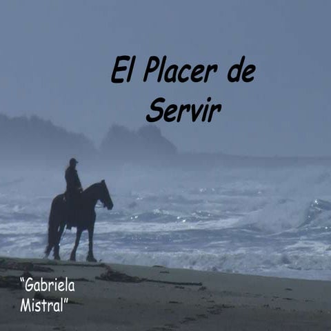 Servir es un placer | PPTX