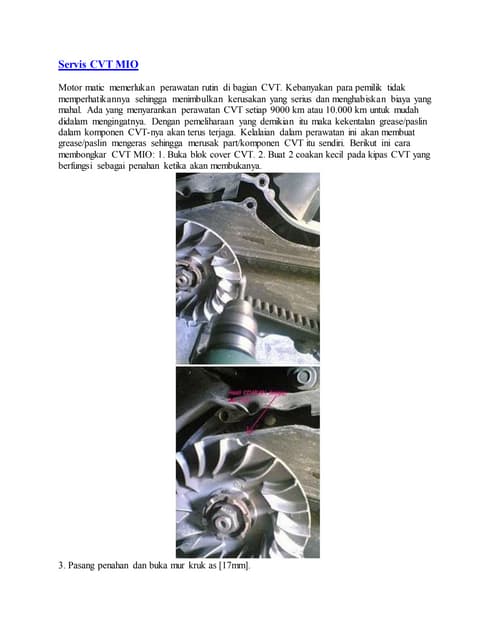 Sistem rem tromol sepeda motor | PDF