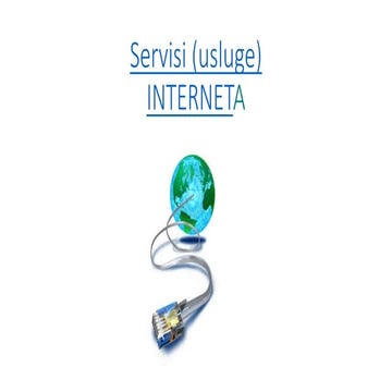 Servisi interneta | PPTX