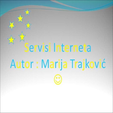 Servisi interneta | PPTX