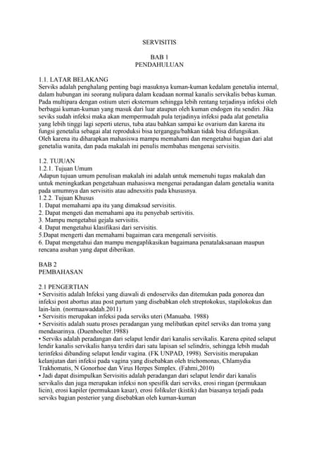 Vulvitis & servisitis | PPTX