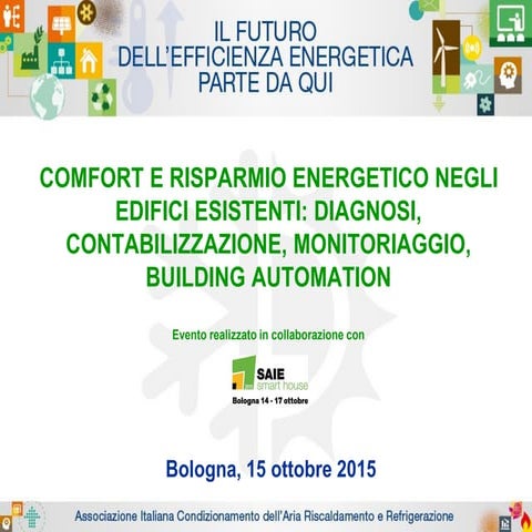 Servizio Gestione Flussi Dati Energetici Edifici | PPT