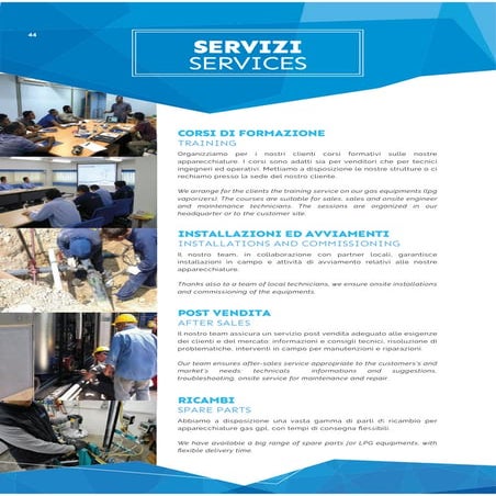 Brochure Servizi - Services Brochure | PDF | Business | Business and ...