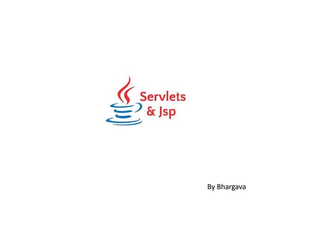 Servlets & jsp Overview | PPTX Servlets & jsp Overview | PPTX