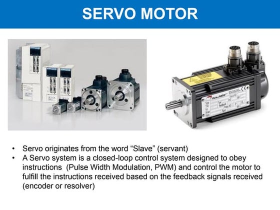 Ppt of servomotor | PPTX