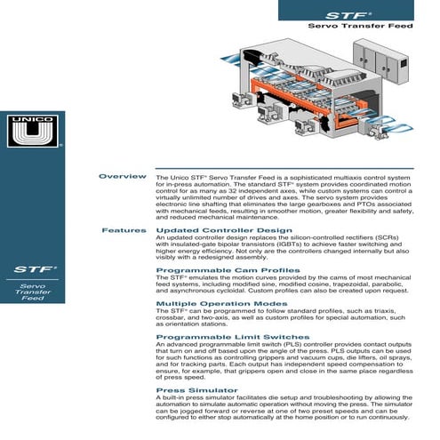 Servo Transfer Feed | Unico.pdf