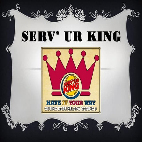 Serv' Your King | PDF