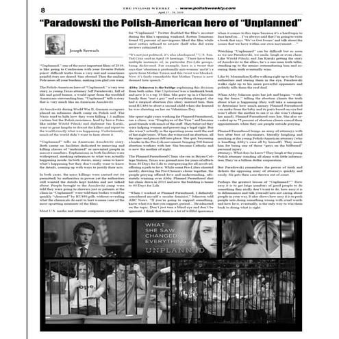 Serwach: Paradowski the Polish-American hero of Unplanned | PDF