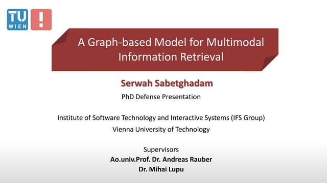 A Graph Based Model For Multimodal Information Retrieval Ppt