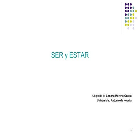 Ser y estar | PPT