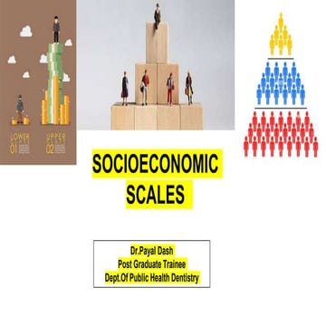 Socio economic status scales | PPTX