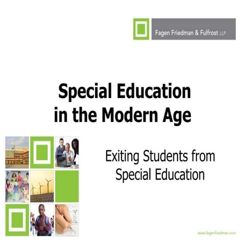 SES Fall 2015: Exiting Students from Special Education | PPTX