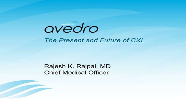 OPHTHALMOLOGY INNOVATION SHOWCASE - TearScience | PPT