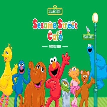 Sesame street pop up cafe | PPT