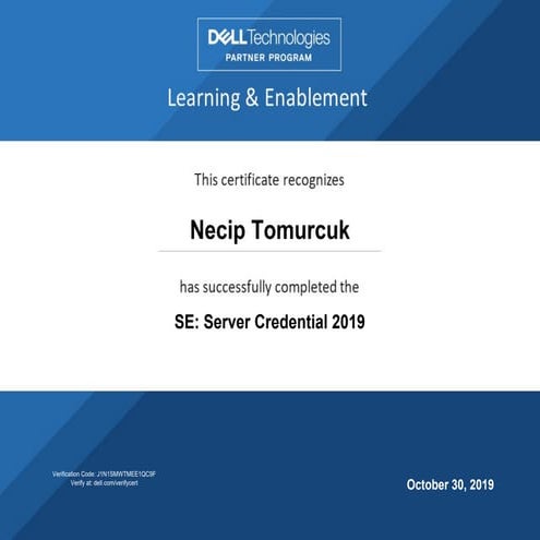 SE Server Credential 2019 | PDF