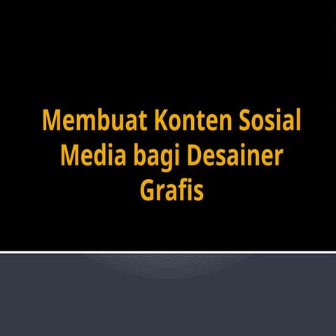 Prinsip Dasar Desain bagi desainer grafis | PPTX