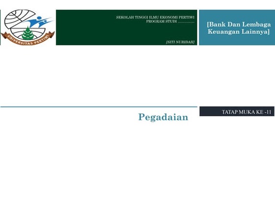 Ppt pegadaian | PPT