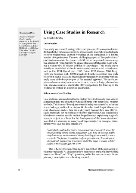 Case Study Research Design | PPTX