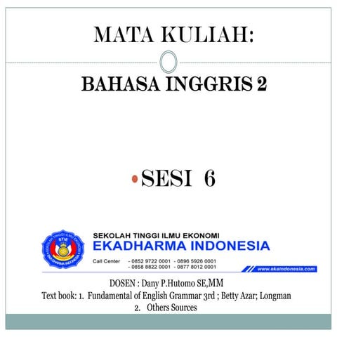Sesi6 English2 Pdf