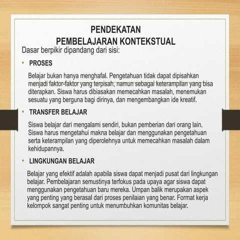 Sesi 7. Pembelajaran Kontekstual.ppt