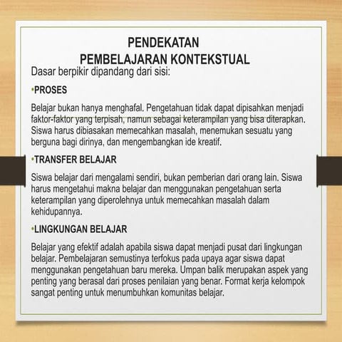 Model Pembelajaran Sosial Kontekstual.ppt