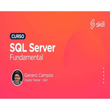 curso sql server fundamental curso fundamental | PDF