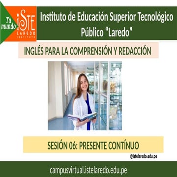 PRESENT CONTINUOUS.pptx PRESENTE CONTINUO - Reglas. - Afirmación, Negación e Interrogación ...