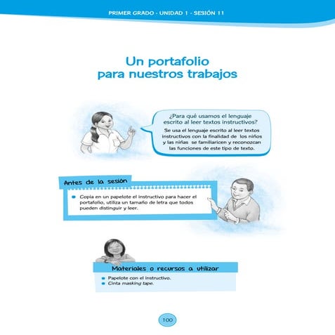 Sesión de Aprendizaje 11 de Unidad Didáctica 01 del Área de ...