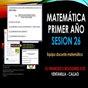 Sesion.26: Probabilidades M1 | PDF