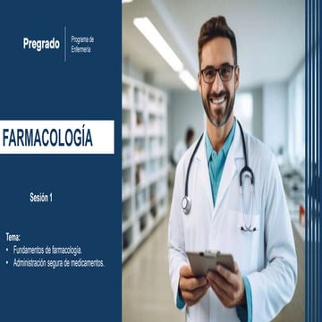 FARMACOLOGÍA. FARMACOCINETICA Y FARMACODINAMIA | PPTX