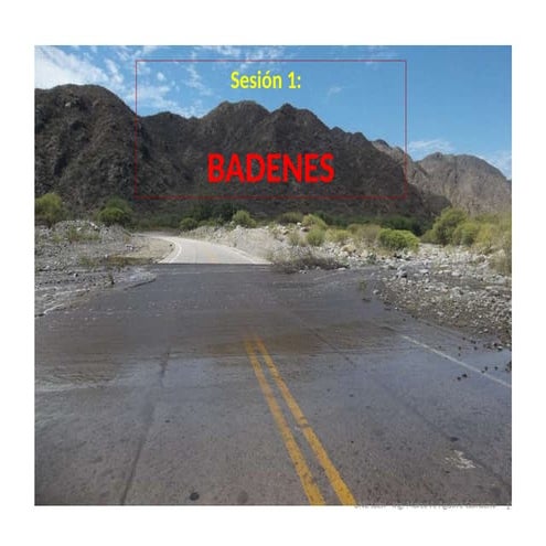 Criterios para-el-diseno-de-badenes | PDF