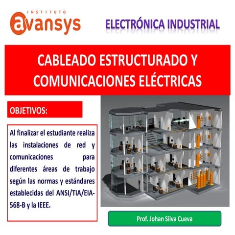 Sesion1 introduccion al sistema de cableado estructurado. | PDF