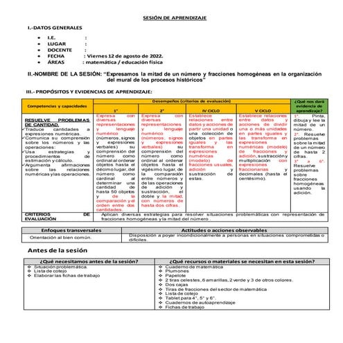 Hojas De Trabajo Con Tiras De Fracciones