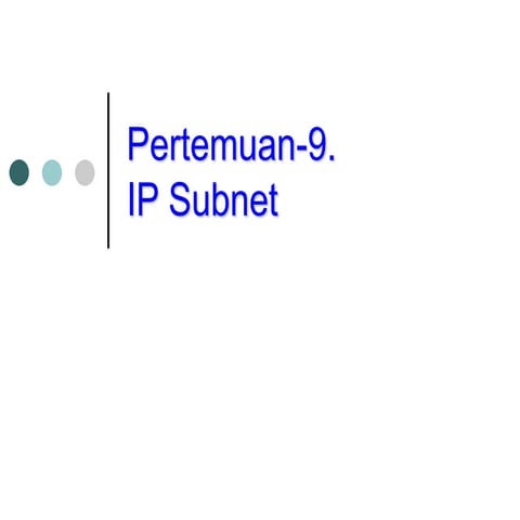 Subnetting.ppt
